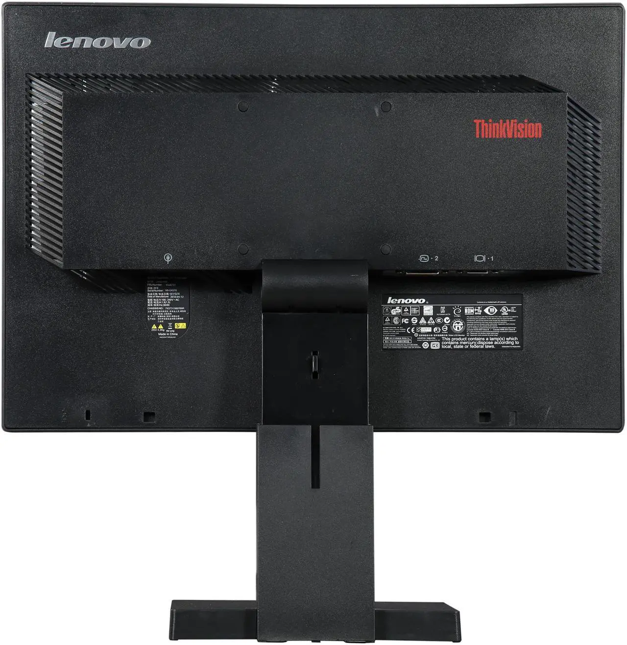 Refurbished: Lenovo ThinkVision L1951pwD 19-inch LCD Widescreen Flat ...