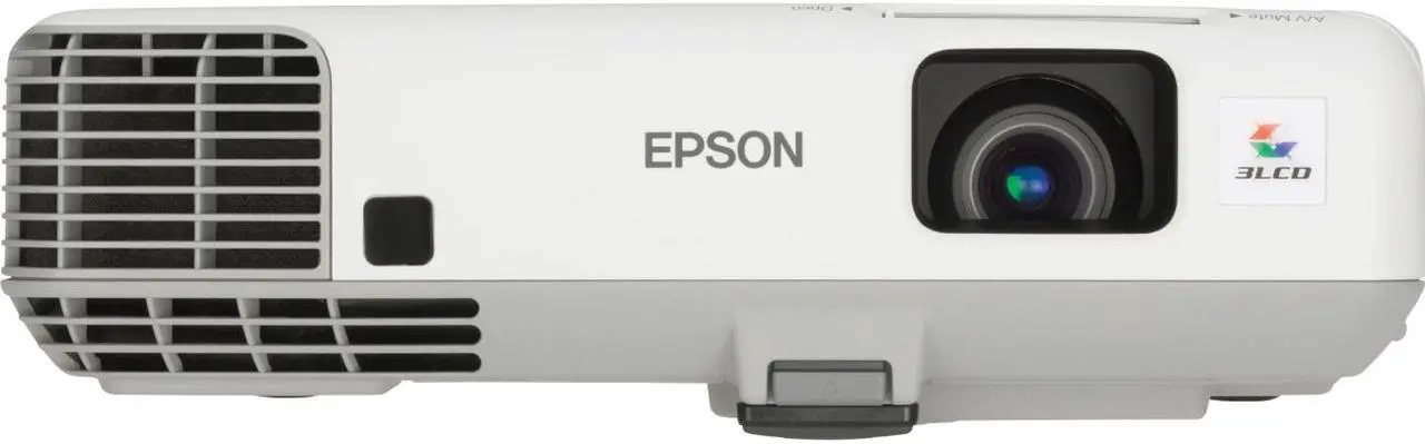 EPSON PowerLite 93 1024 x 768 2400 lumens LCD Projector 2000:1 RJ45 ...