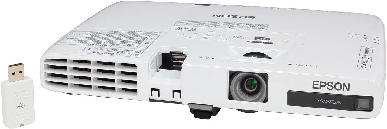 Epson PowerLite 1776W WXGA 3LCD Wireless Projector 3000 lumens ...