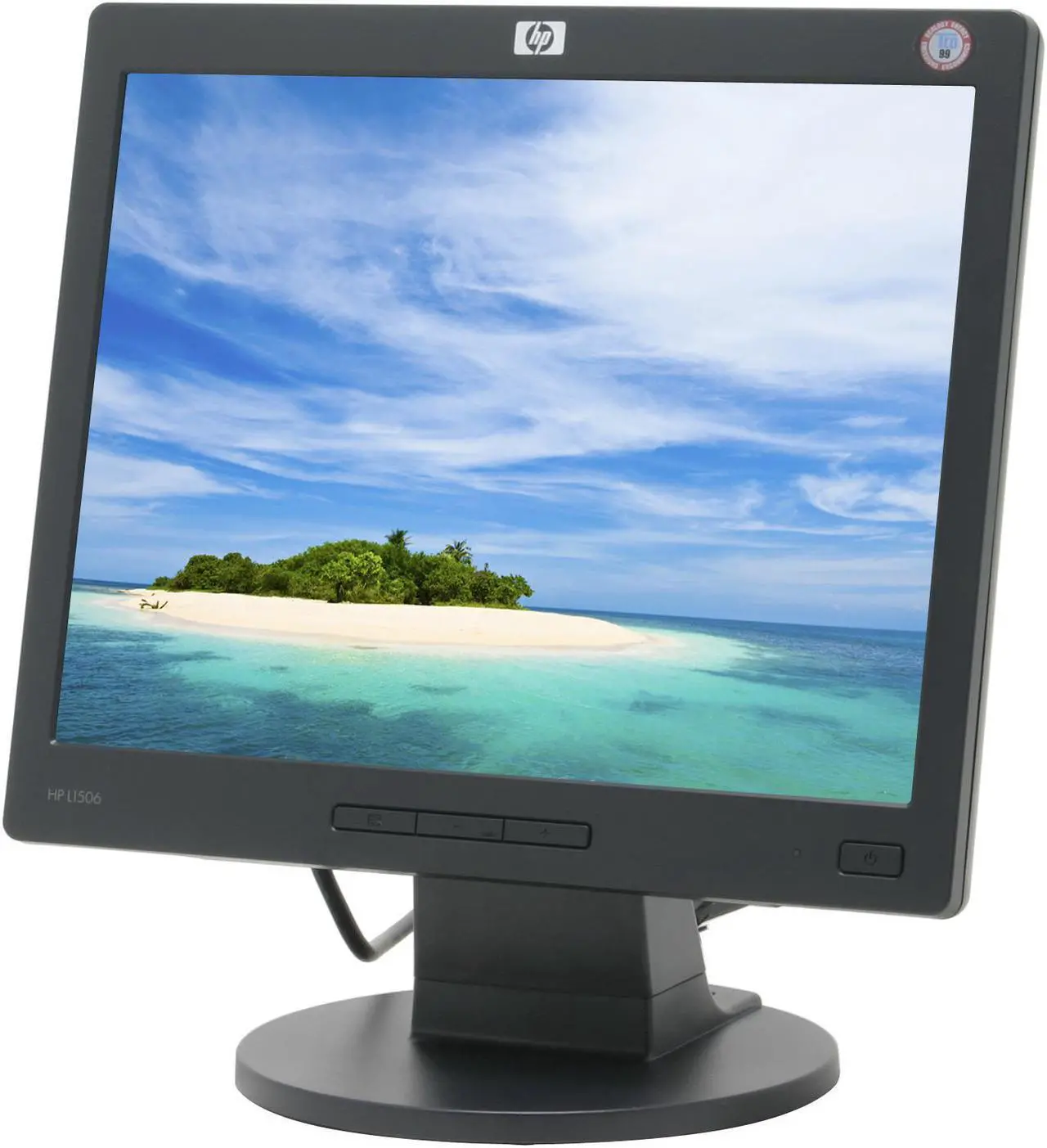 HP 15" Active Matrix, TFT LCD XGA LCD Monitor 8 ms 1024 x 768 D-Sub ...
