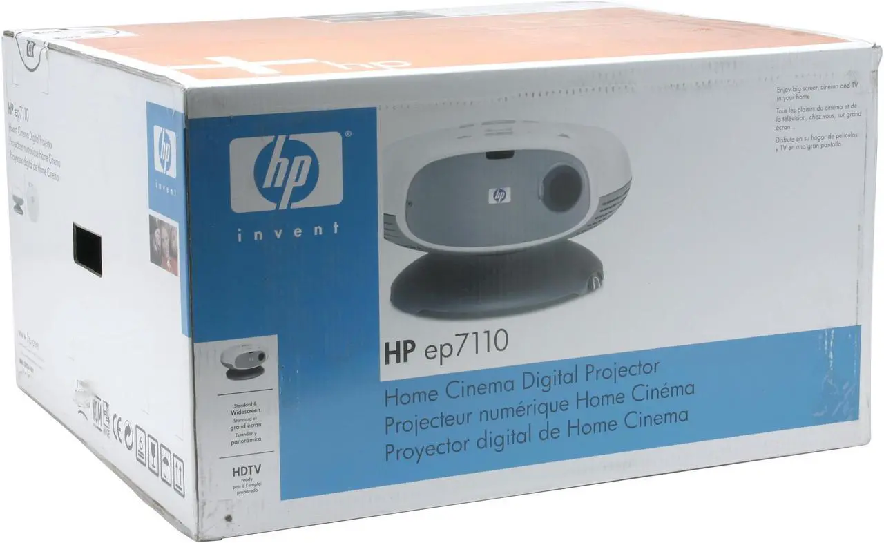 HP ep7110 DLP Home Cinema Digital Projector - Newegg.com