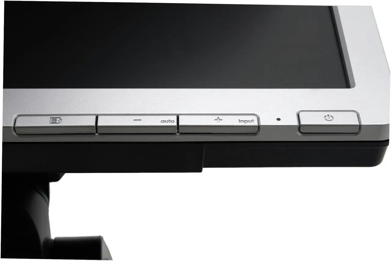 HP L1750 Carbonite/Silver 17" 5ms LCD Monitor 300 cd/m2 800:1 w/ Built ...