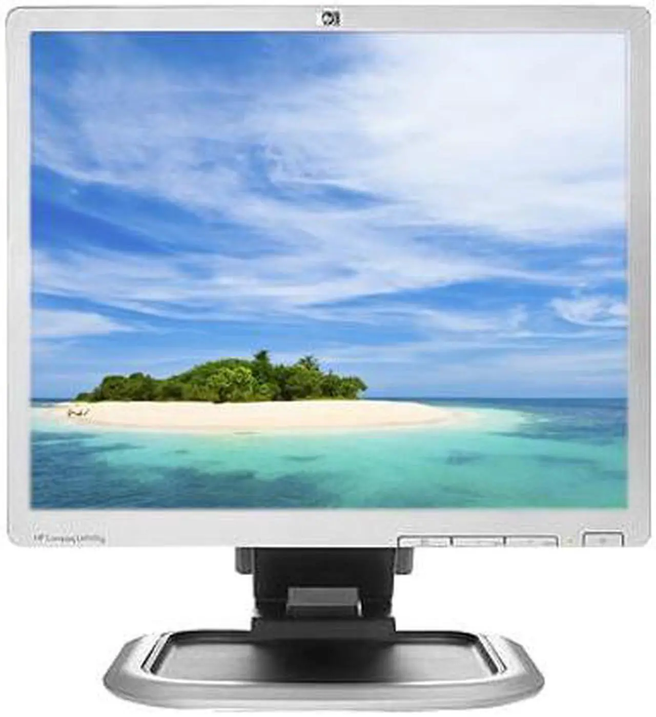 COMPAQ LA1751g Silver / Carbonite Black 17" 5ms Pivot, Swivel & Height ...