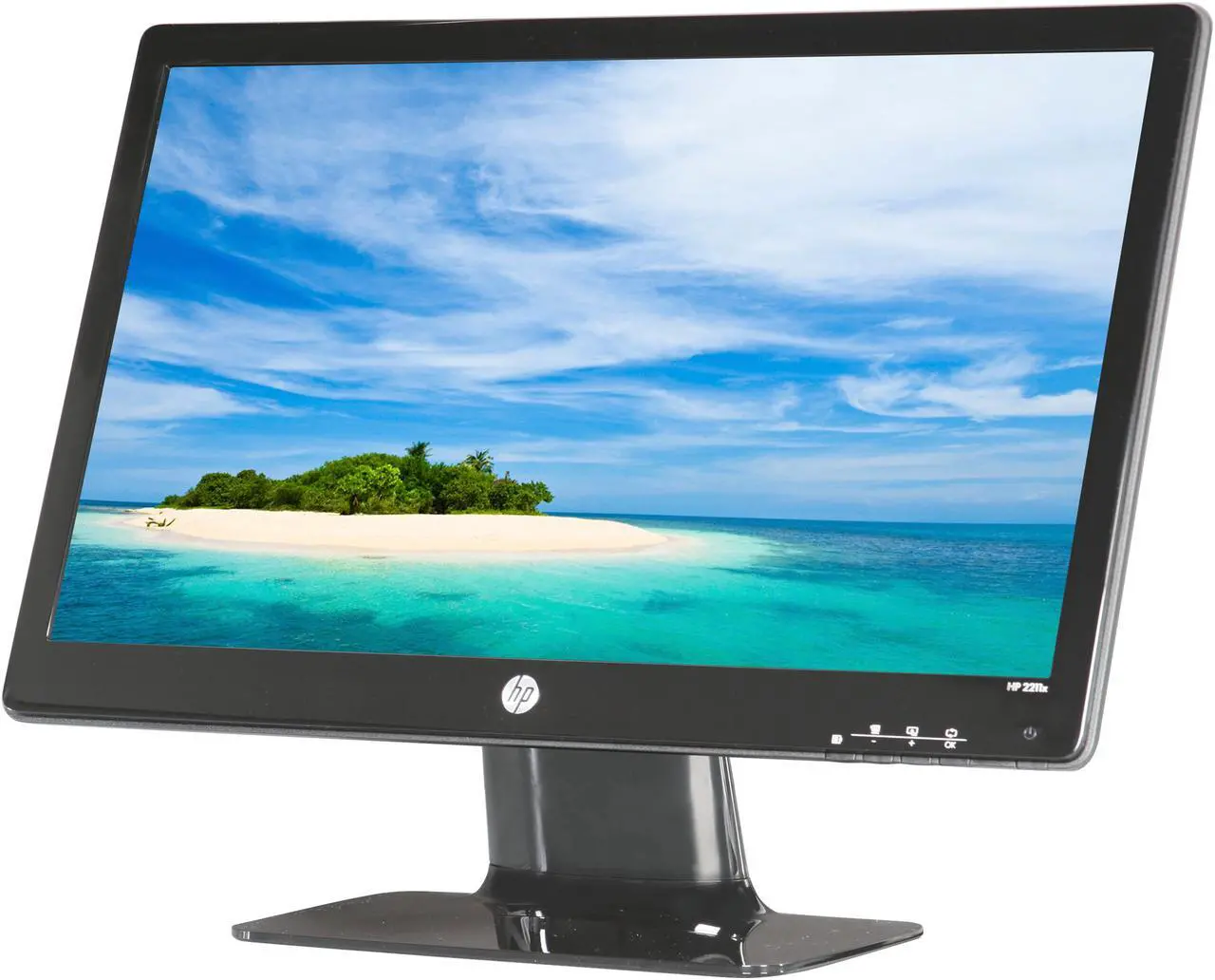 HP 2211x Black 21.5" 5ms Full HD LED BackLight LCD Monitor Slim Design ...