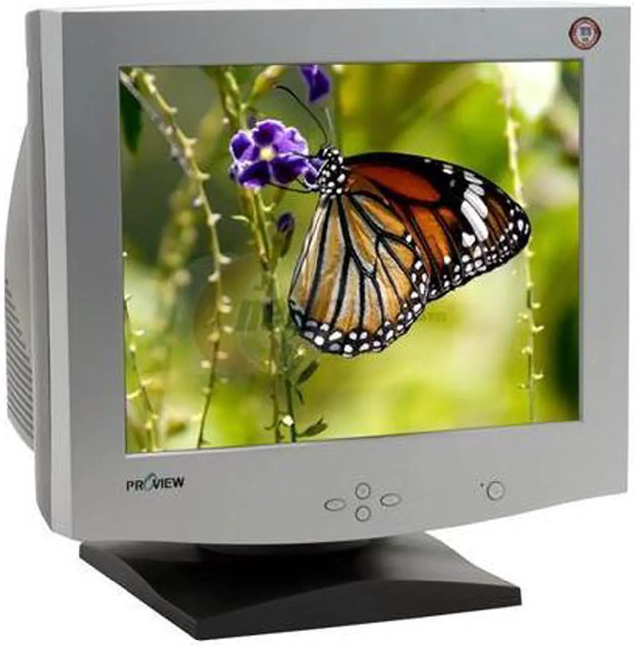 PROVIEW PS720F-1S Black and Silver 17" CRT Monitor - Newegg.com