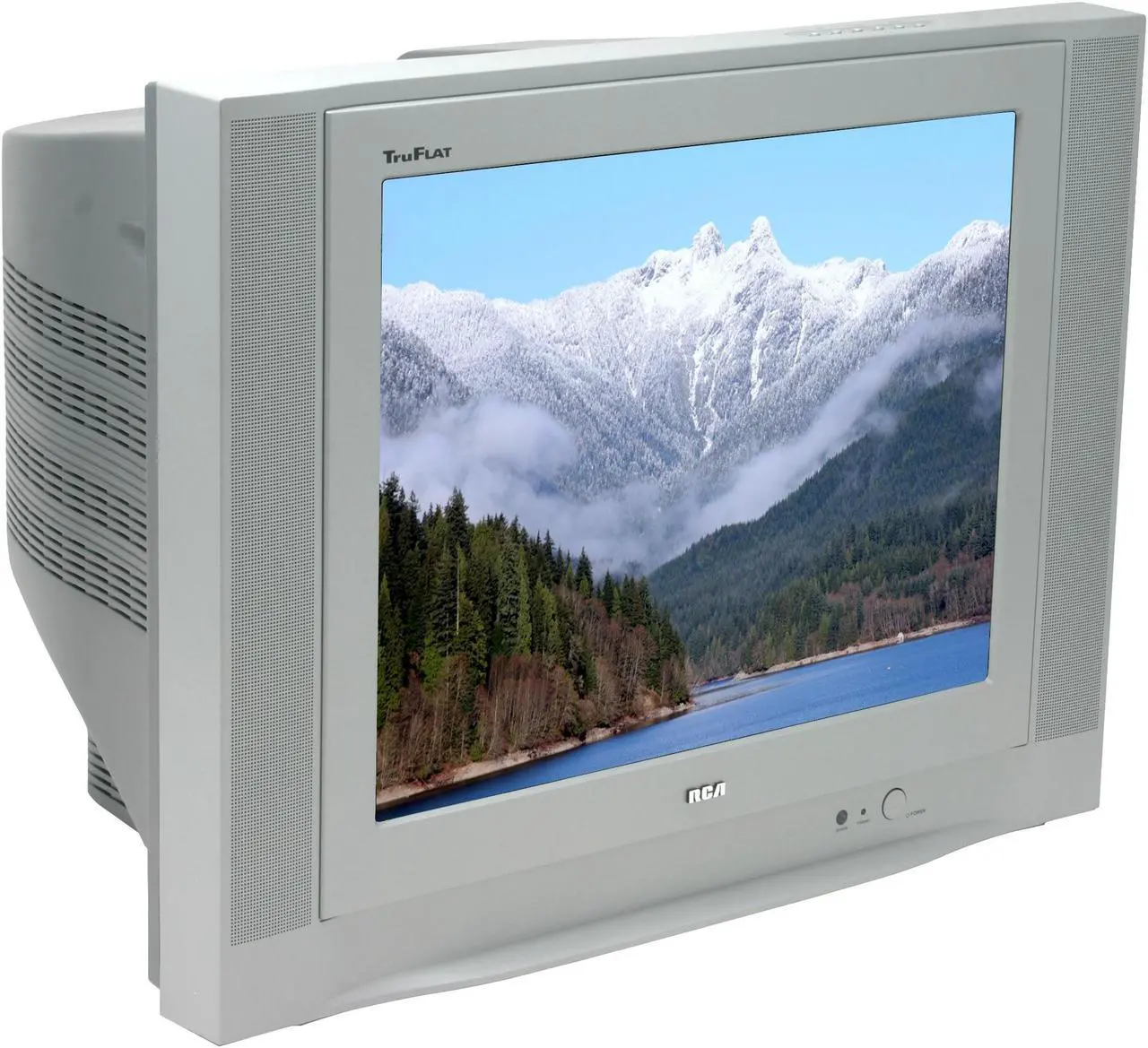 RCA 20F511T 20" Aspect Ratio 4:3 Silver TruFlat TV - Newegg.com