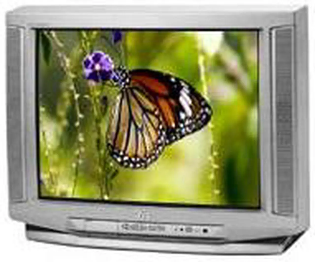 JVC AV-27D305 27" Aspect Ratio 4:3 Silver Analog Direct View TV ...