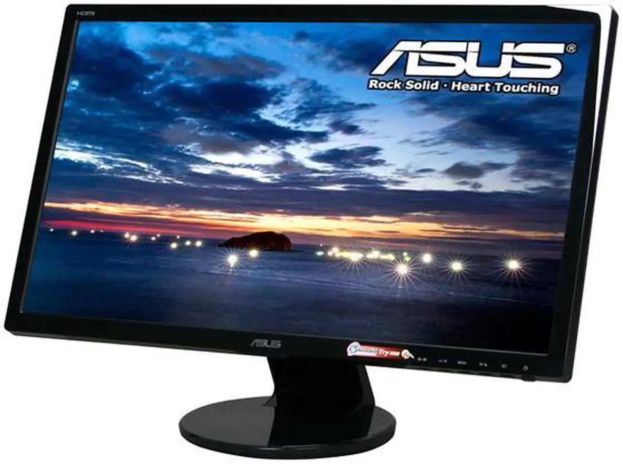 ASUS 24" LCD Monitor 2ms(GTG) 1920 x 1080 D-Sub, DVI, HDMI VE246H ...