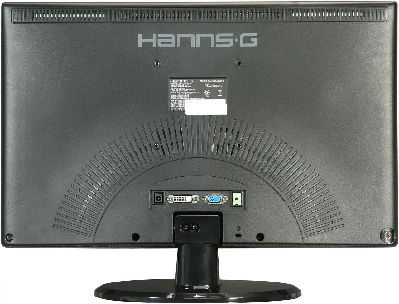 Refurbished: Hanns-G 20" LCD Monitor 5 ms HL203DPB - Newegg.com