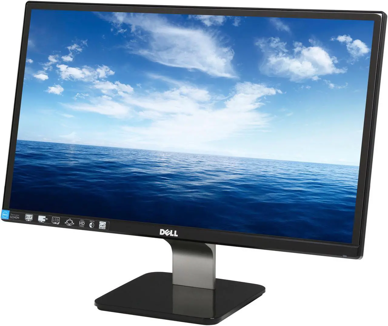 Open Box: Dell S2240M Black 21.5" Widescreen LED Backlight LCD Monitor ...