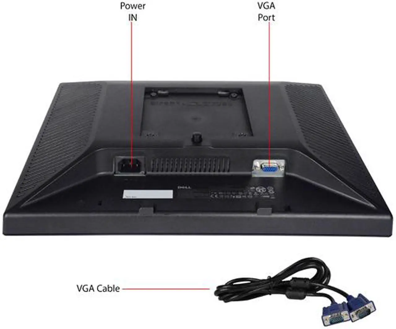 Refurbished: Dell 17" 60 Hz LCD Monitor 5 ms P170S(15VFDELCD0003 ...