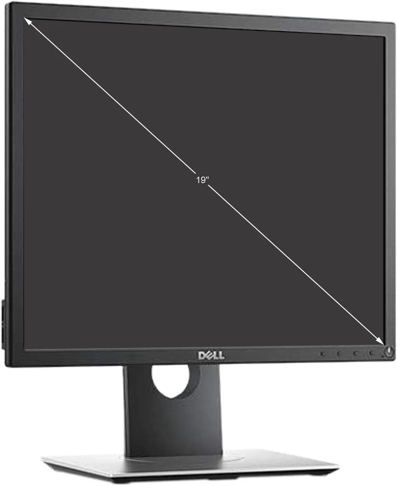 Refurbished: Dell 19" 60 Hz IPS Monitor 6 ms D-Sub, HDMI, USB P1917S ...