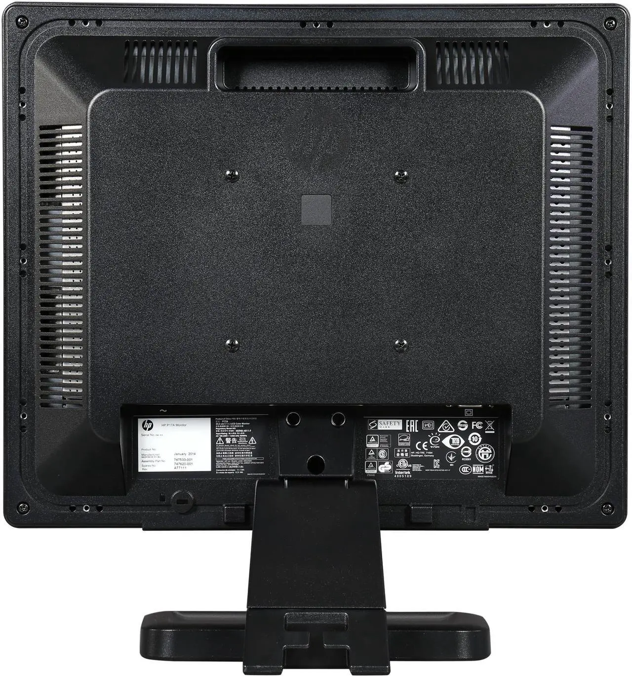 HP ProDisplay P17A 17" 1280x1024 SXGA Resolution VGA Anti-Glare 5:4 ...