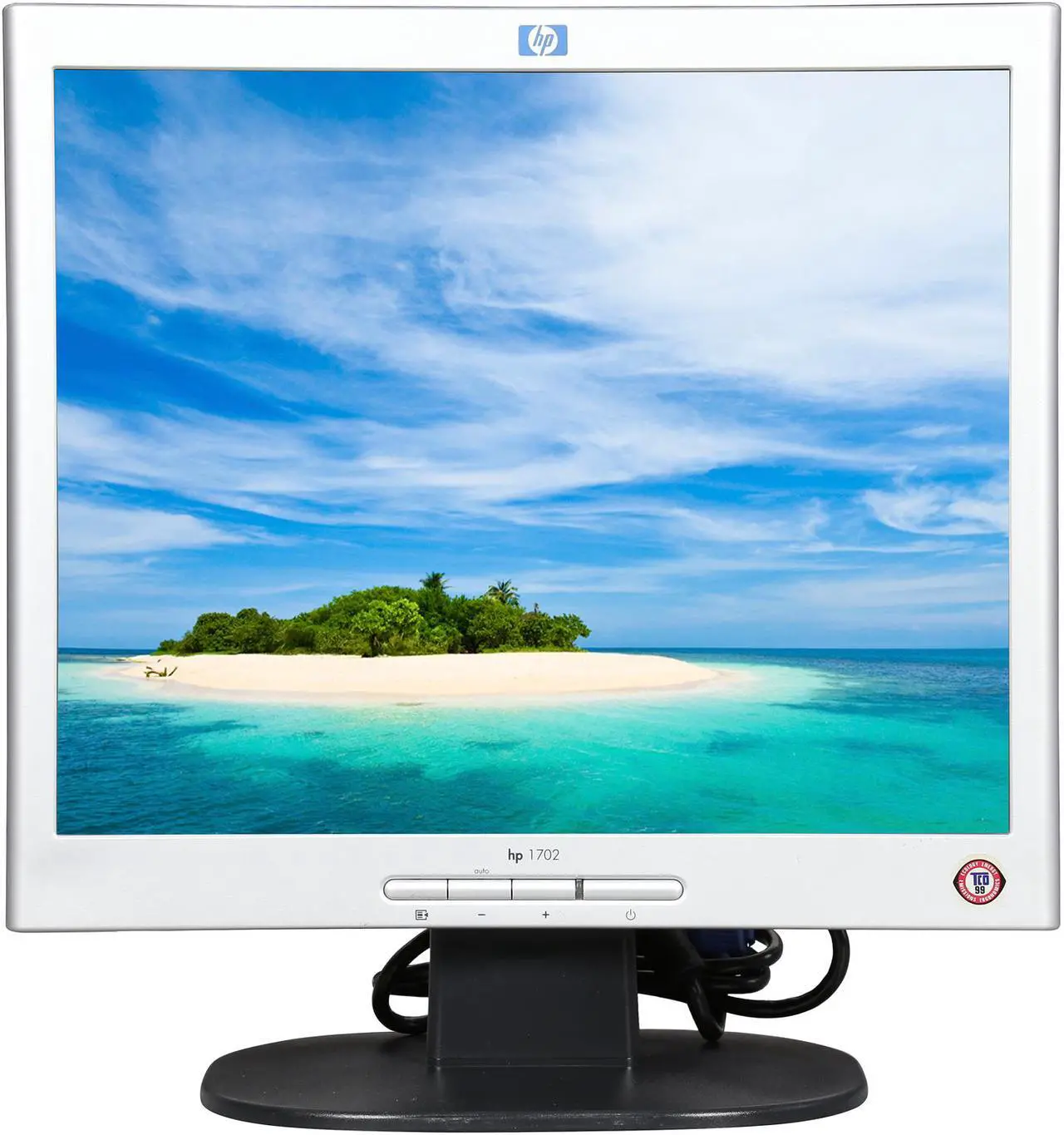 Refurbished: HP 17" 75 Hz LCD Monitor 25 ms D-Sub 1702-AM - Newegg.com