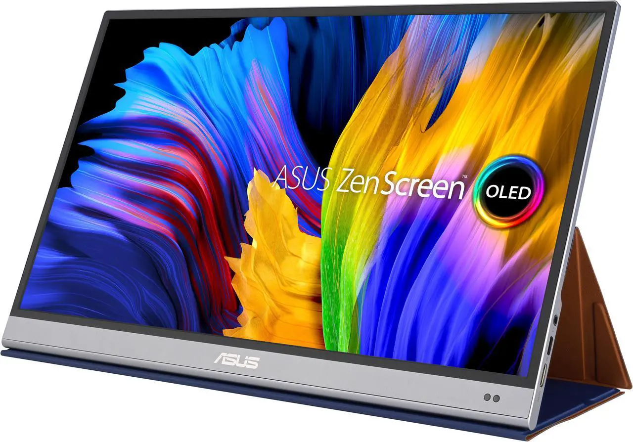 Open Box: ASUS ZenScreen OLED MQ16AH Portable Monitor - 15.6-inch FHD ...