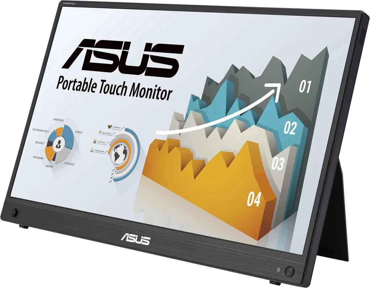 Open Box: ASUS ZenScreen Touch 16" USB-C Portable monitor (MB16AMTR ...