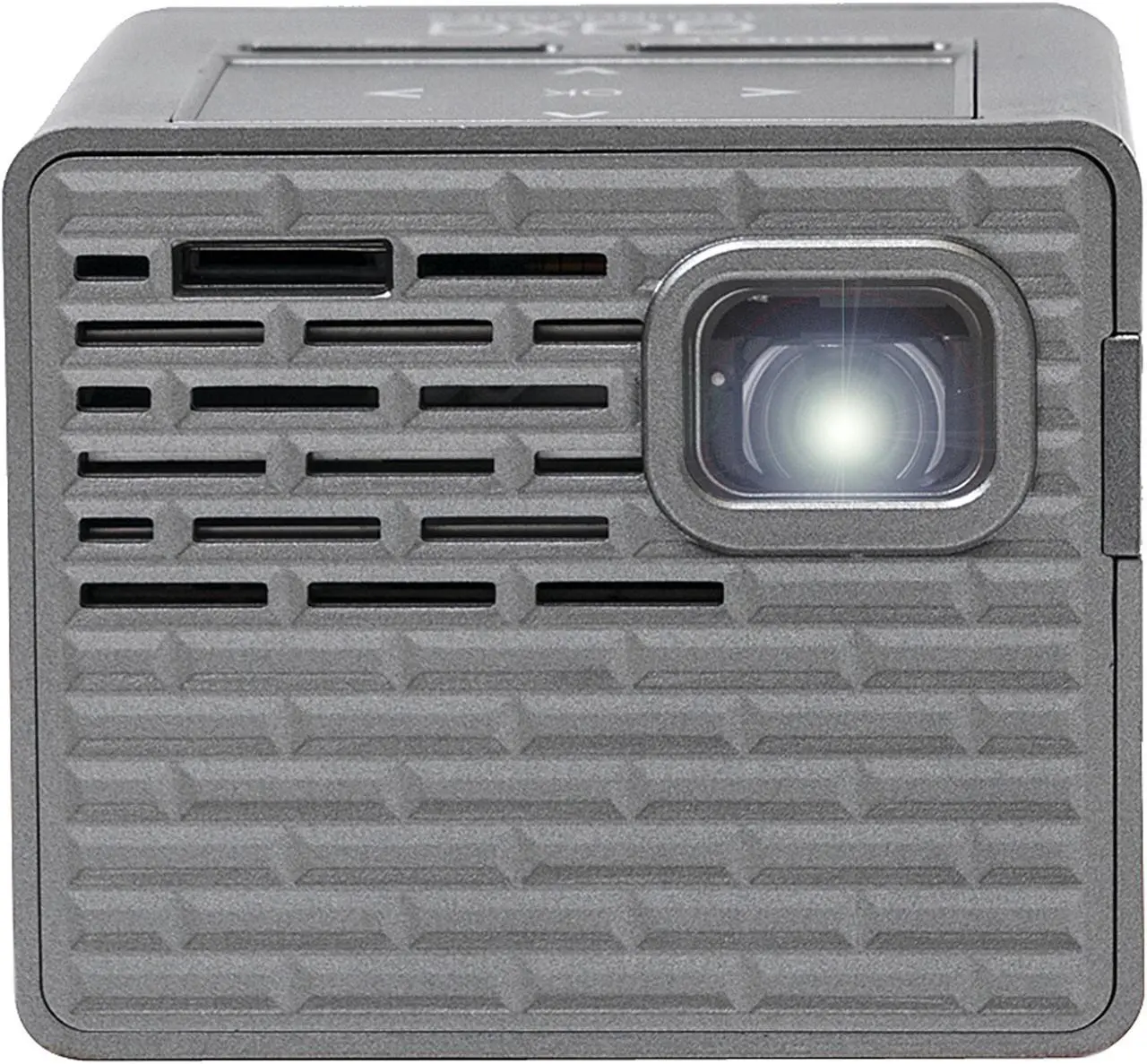 AAXA P2-B LED DLP Mini Portable Pico Projector, with HDMI, Onboard ...