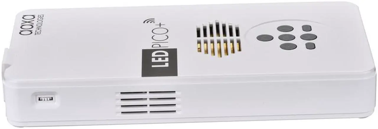 AAXA LED Pico+ MAX Mini Projector, 2.7 Hour Battery, DLP 1080P ...