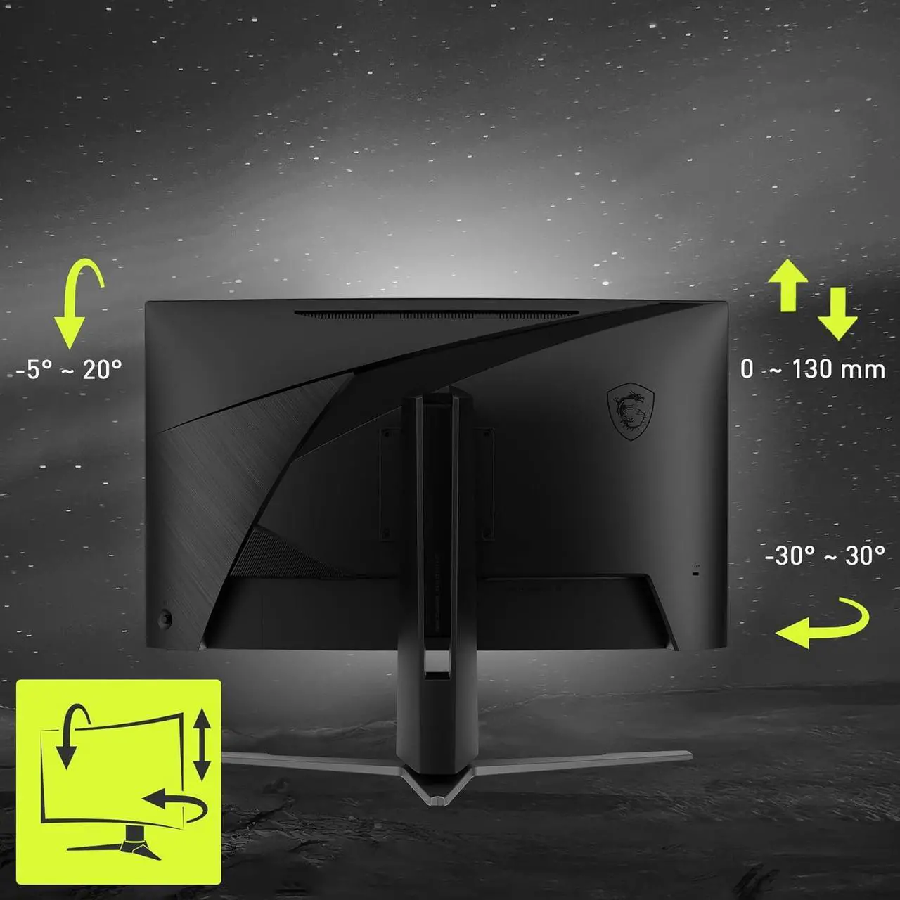 MSI 27" 180 Hz Rapid VA QHD Gaming Monitor 2560 x 1440 (2K) 0.5ms (GTG ...