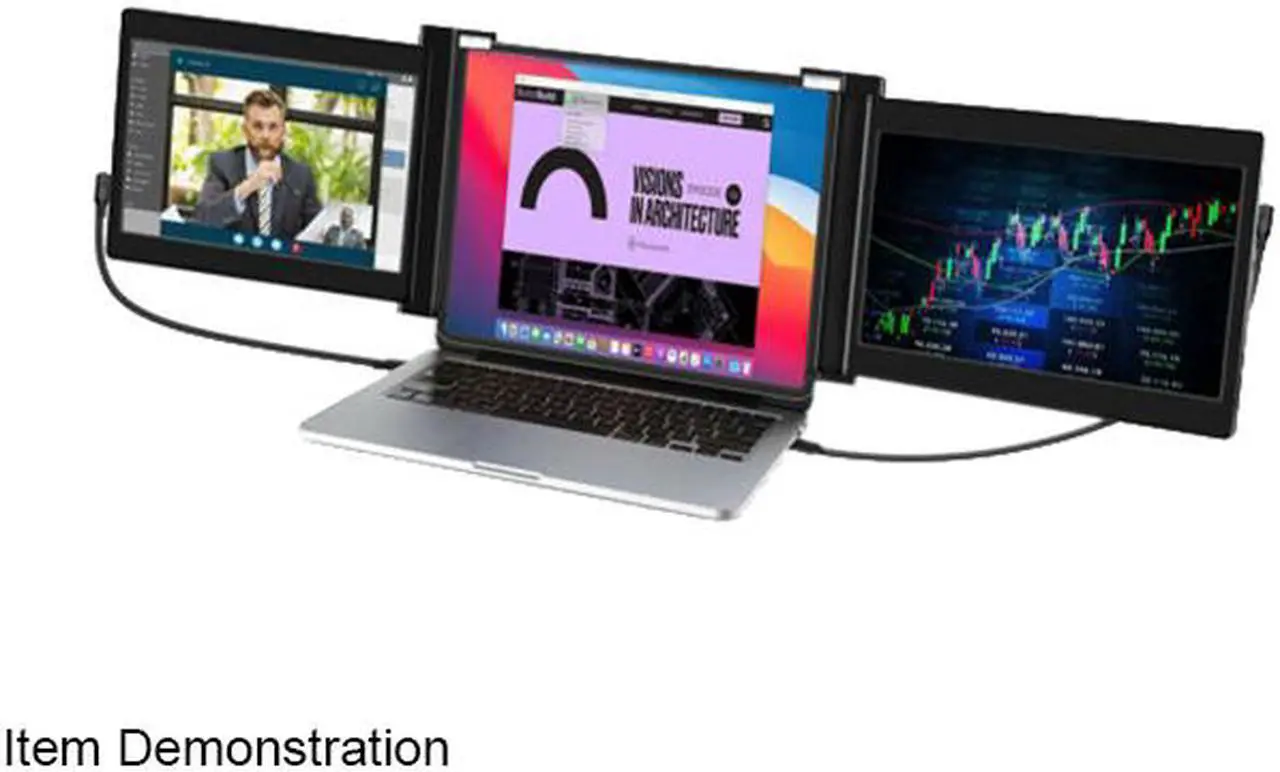 Xebec Tri-Screen V1 - Two 10.1 Inch 1920 x 1200 Full-HD LCD IPS Panel ...