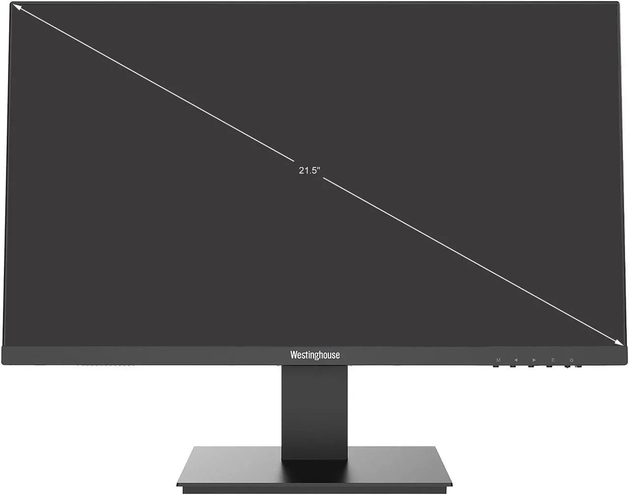 Westinghouse 22" (21.5" Viewable) 75 Hz VA FHD Monitor 5 ms D-Sub, HDMI ...