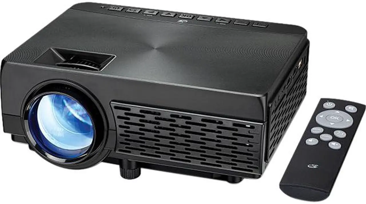 GPX Mini Projector with Bluetooth, USB and Micro SD Media Ports ...