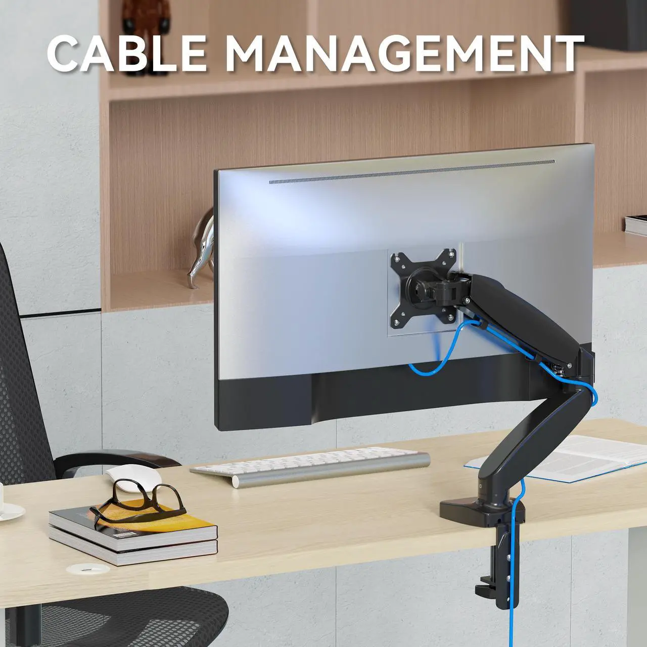 Rosewill Single Monitor Mount, 15 to 32 Inch, 4.4 to 19.8lbs ...