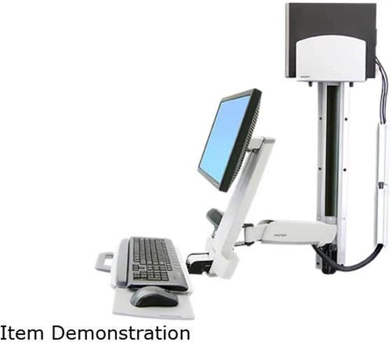 Ergotron 45 216 216 Styleview Hd Combo System White Newegg