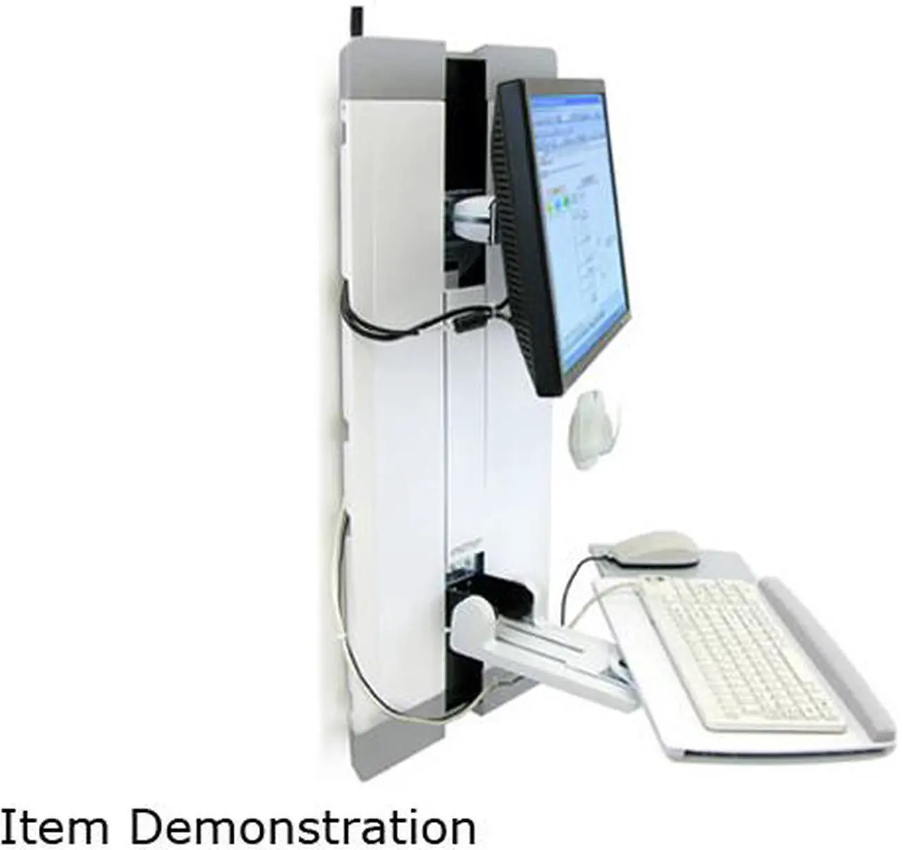 Ergotron 60-594-216 StyleView Vertical Lift, Patient Room - Newegg.com