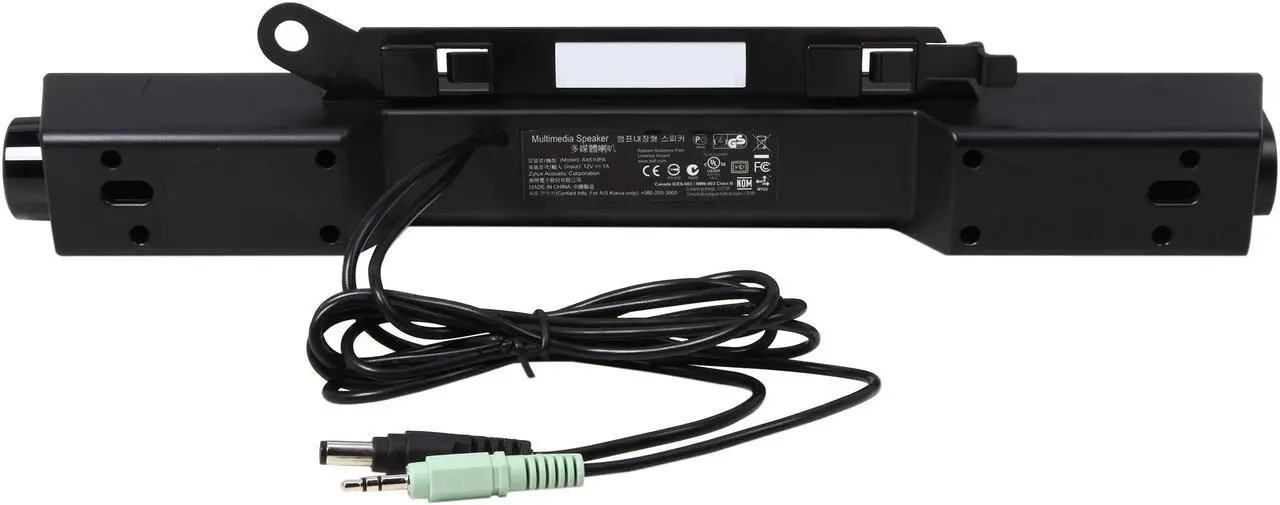 DELL AX510PA Flat Panel Stereo Sound Bar - Newegg.com