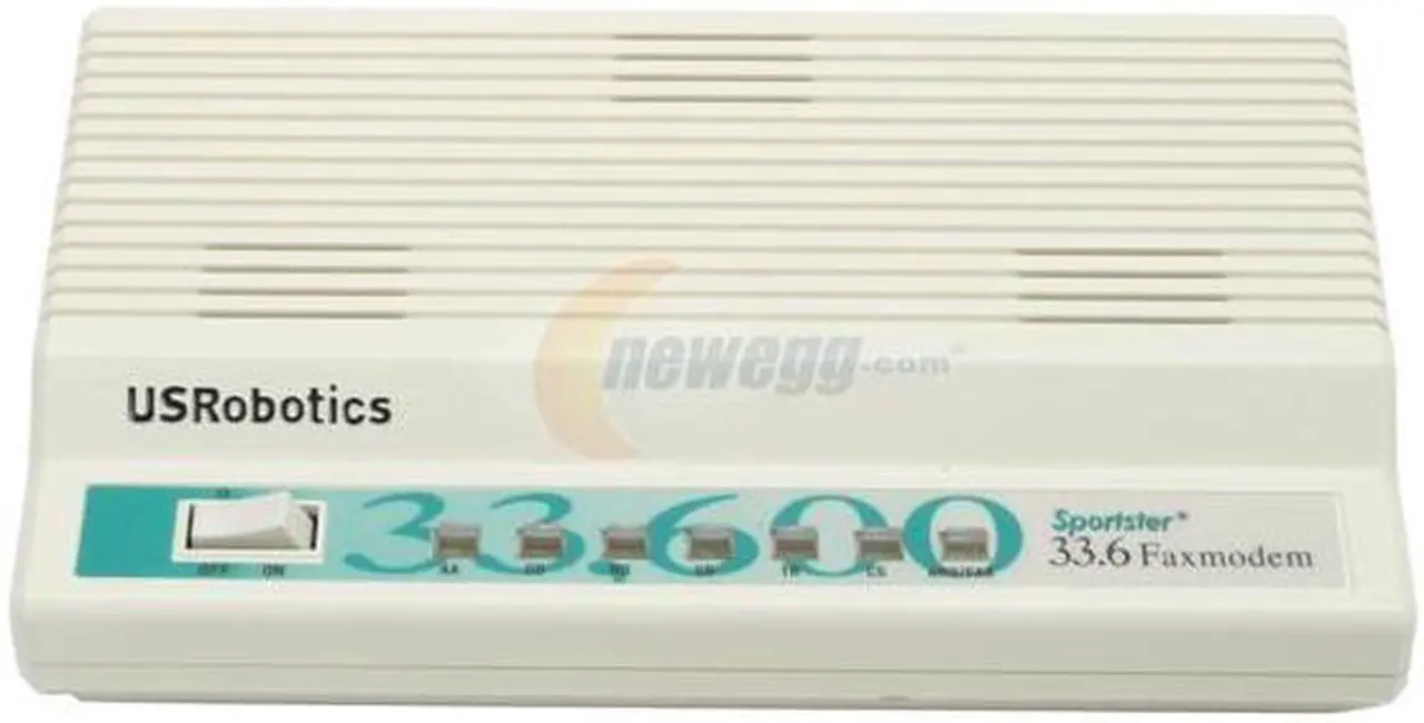 U.S. Robotics USR0839 Sportster External Faxmodem - Newegg.com