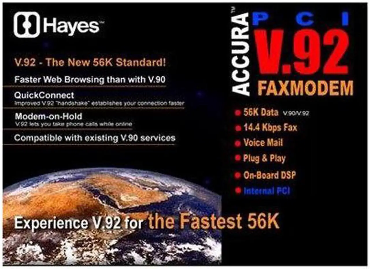 Zoom H08-15357-CF Accura V.92 PCI Internal Modem - Newegg.com