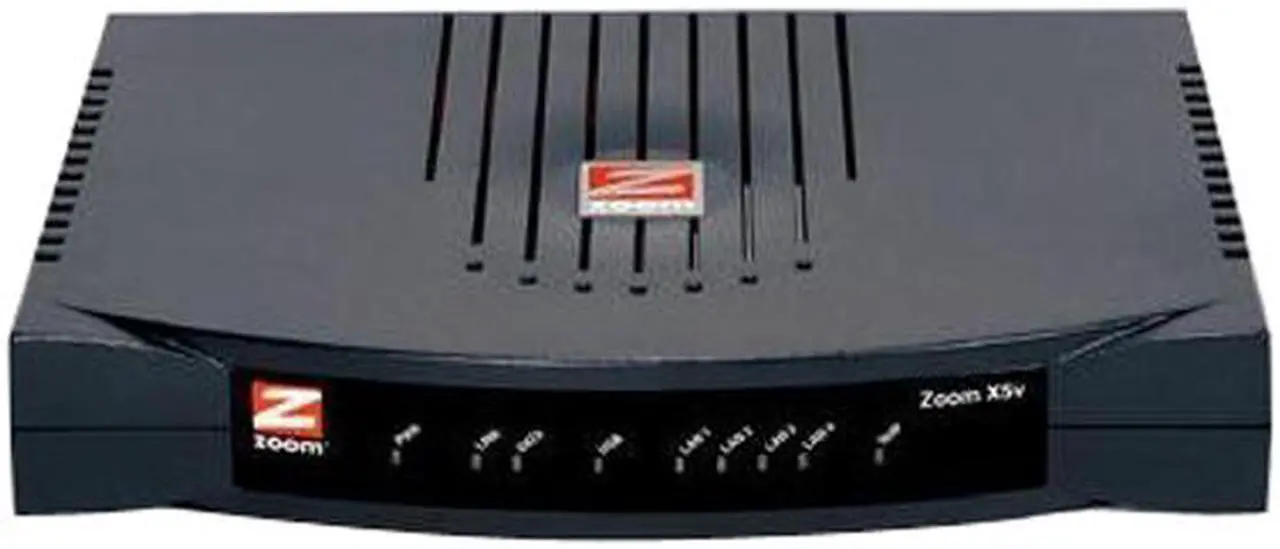 Zoom 5660-00-00BF ADSL X3 2/2+ Modem + Router + Gateway with Ethernet ...