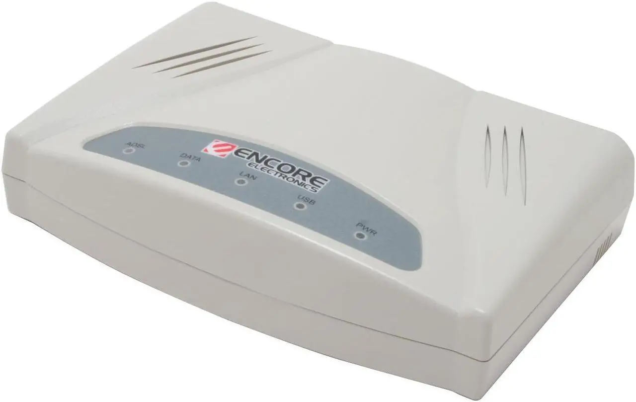 ENCORE ENDSL-AR ADSL Modem with Single Port Router - Newegg.com