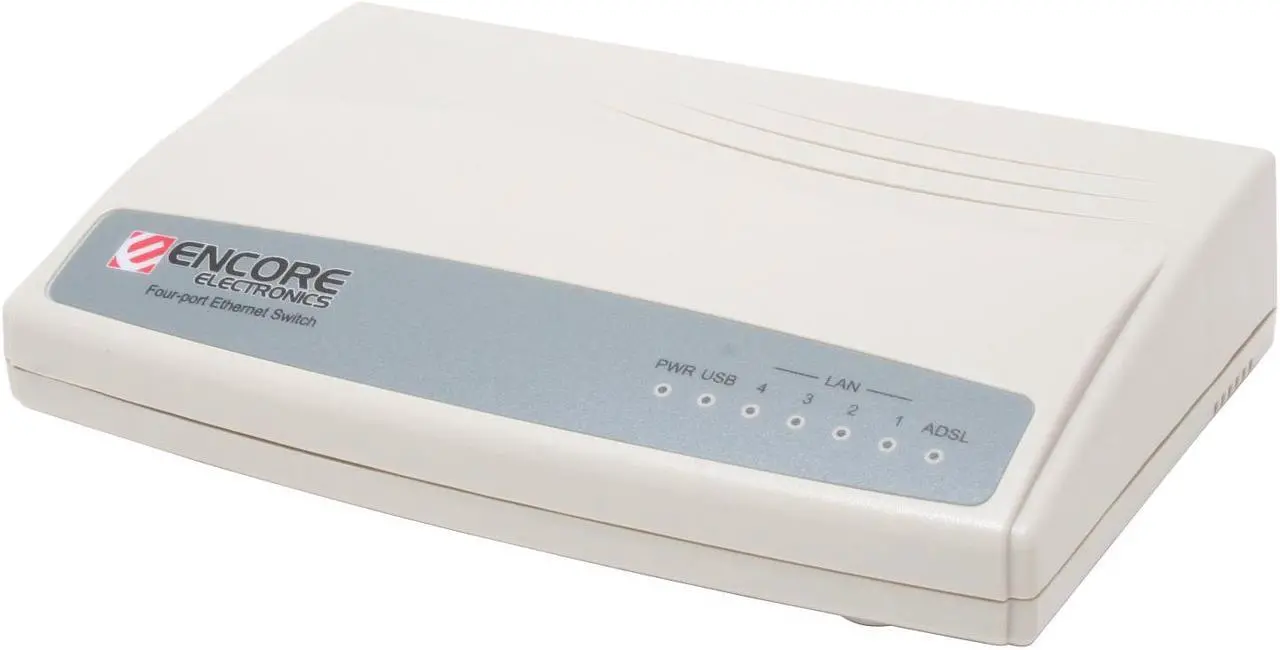 ENCORE ENDSL-AR4 ADSL modem with Ethernet Router - Newegg.com