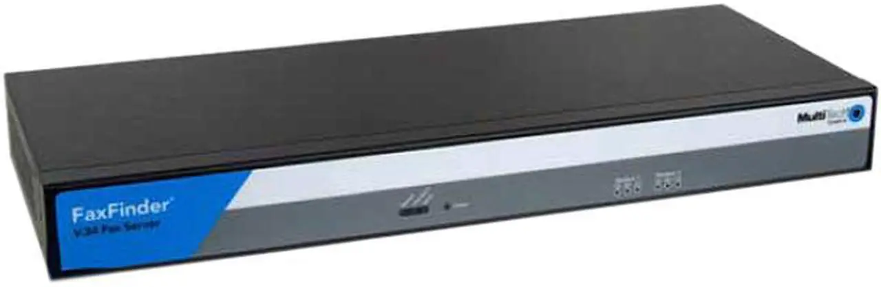 MultiTech FaxFinder IP FF240 2-Channel IP Fax Server Includes North ...