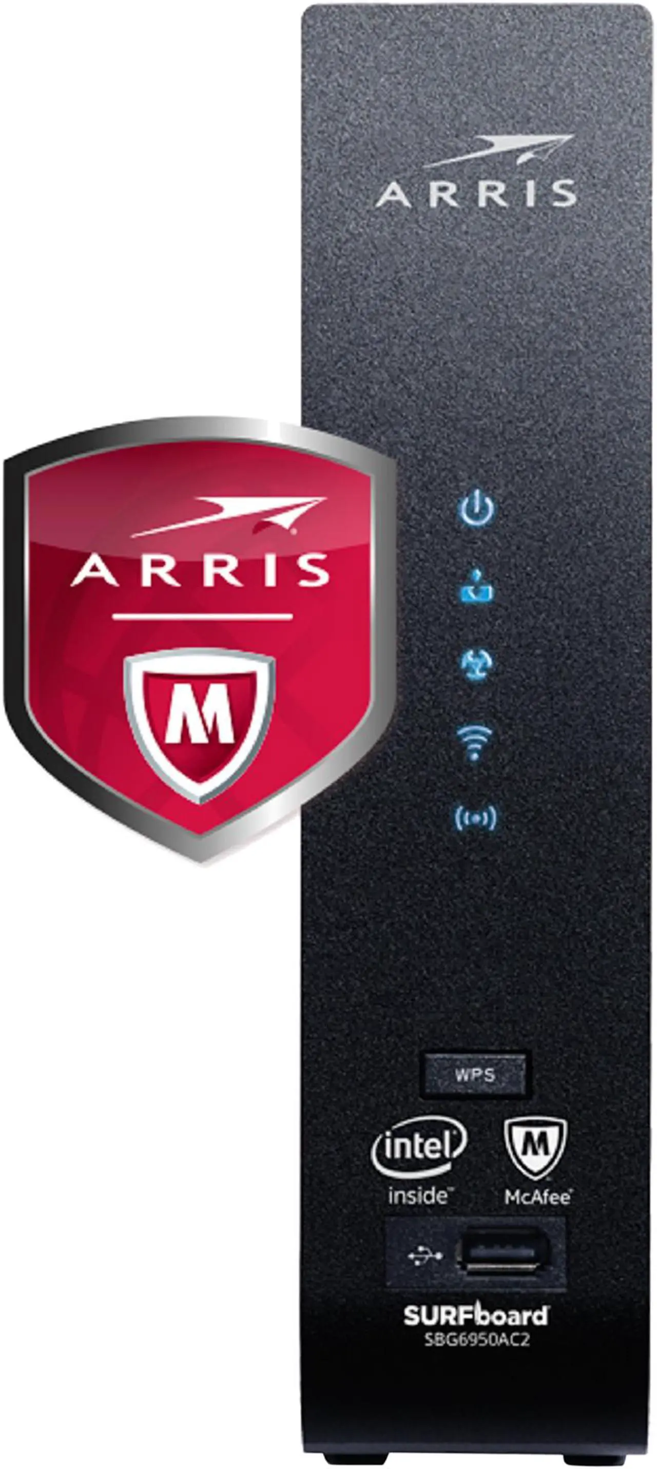 Arris SURFboard SBG6950AC2 Cable Modem and Wi-Fi Router with ARRIS ...
