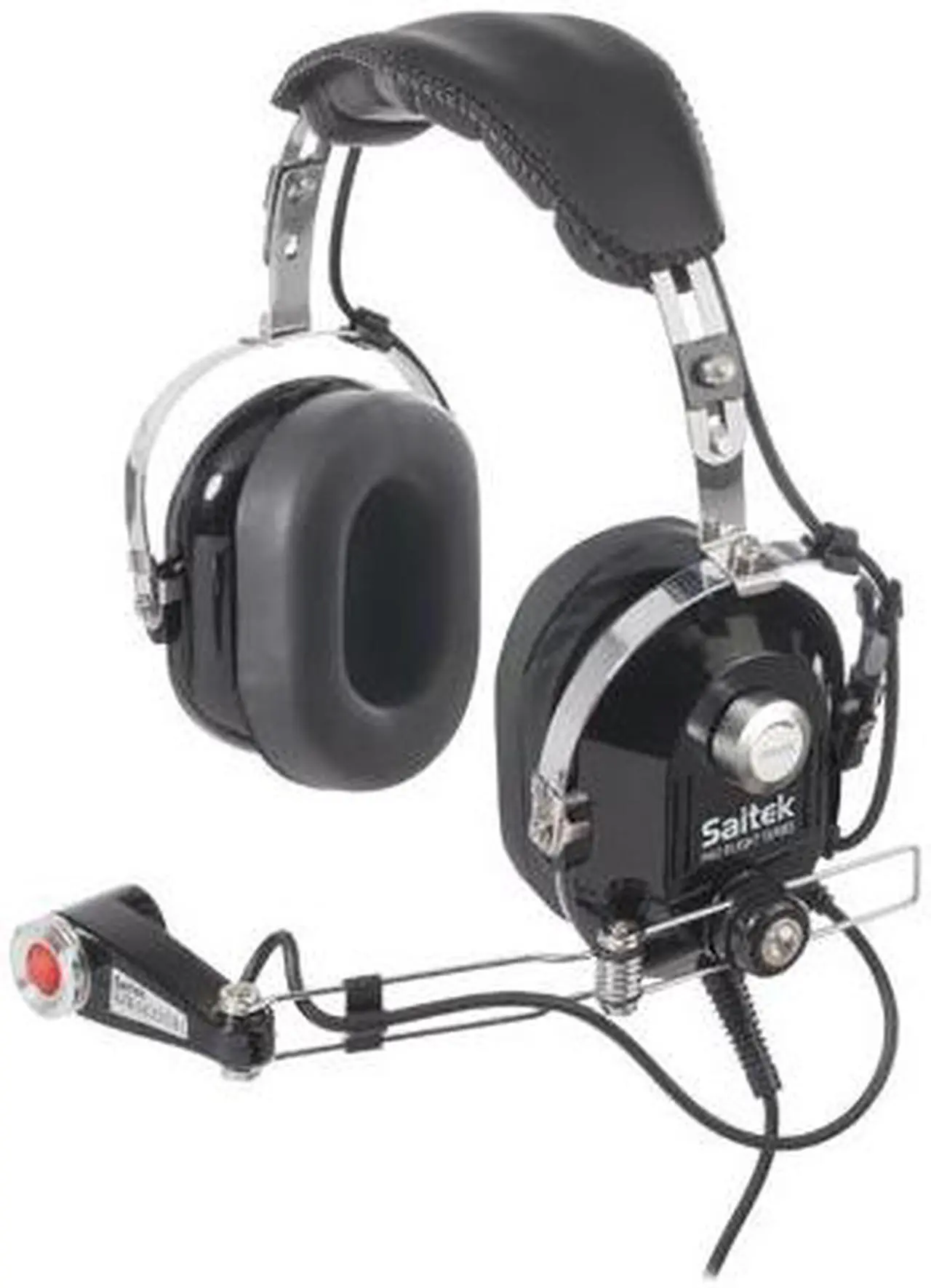 Saitek PH09 Circumaural Pro Flight Headset - Newegg.com