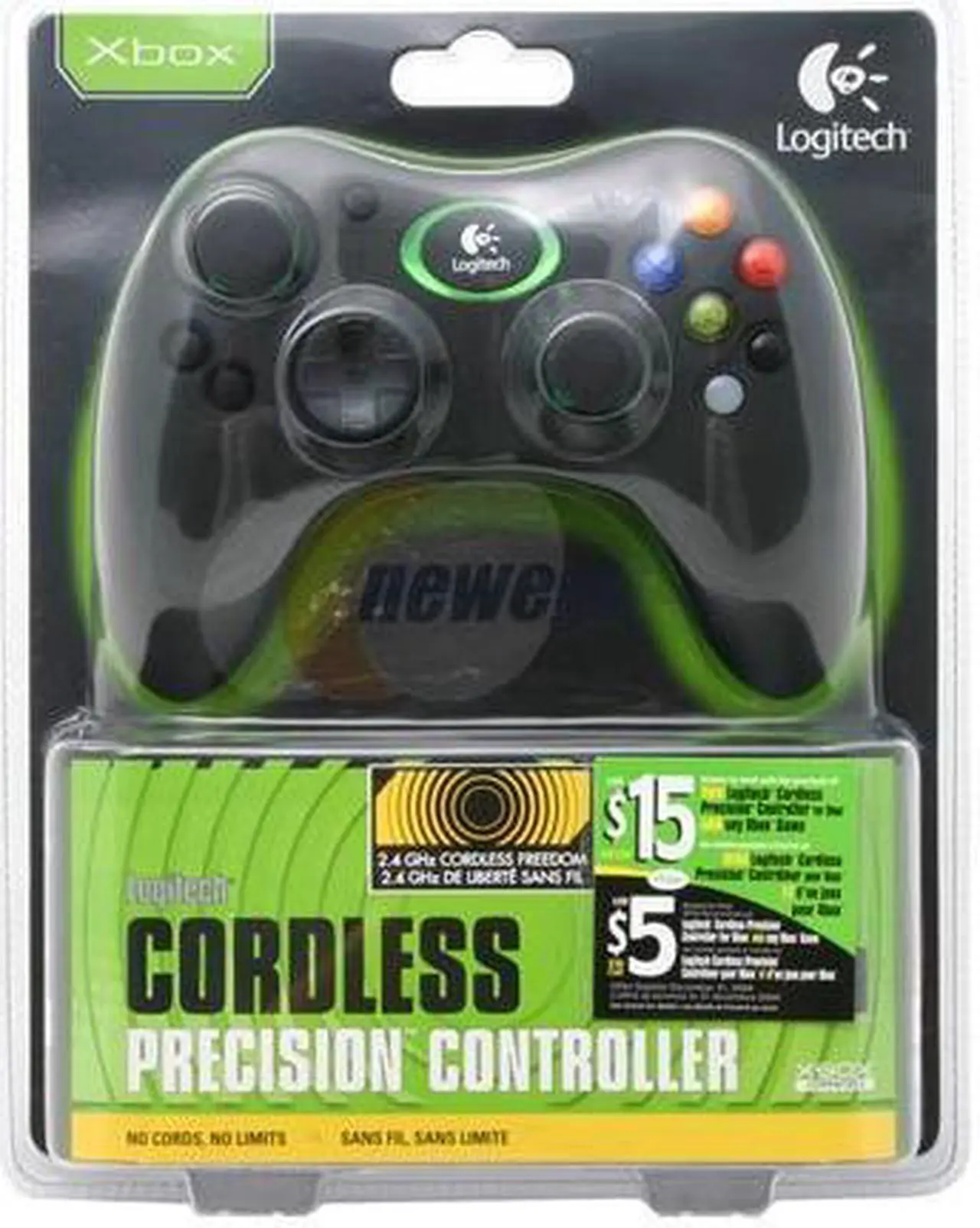 Logitech Precision Wireless Controller for Xbox - Newegg.com