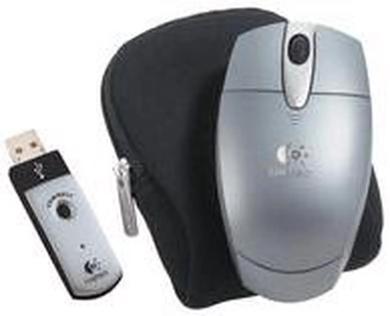 Logitech 931006-0403 Gray RF Wireless Optical Mouse for Notebooks ...
