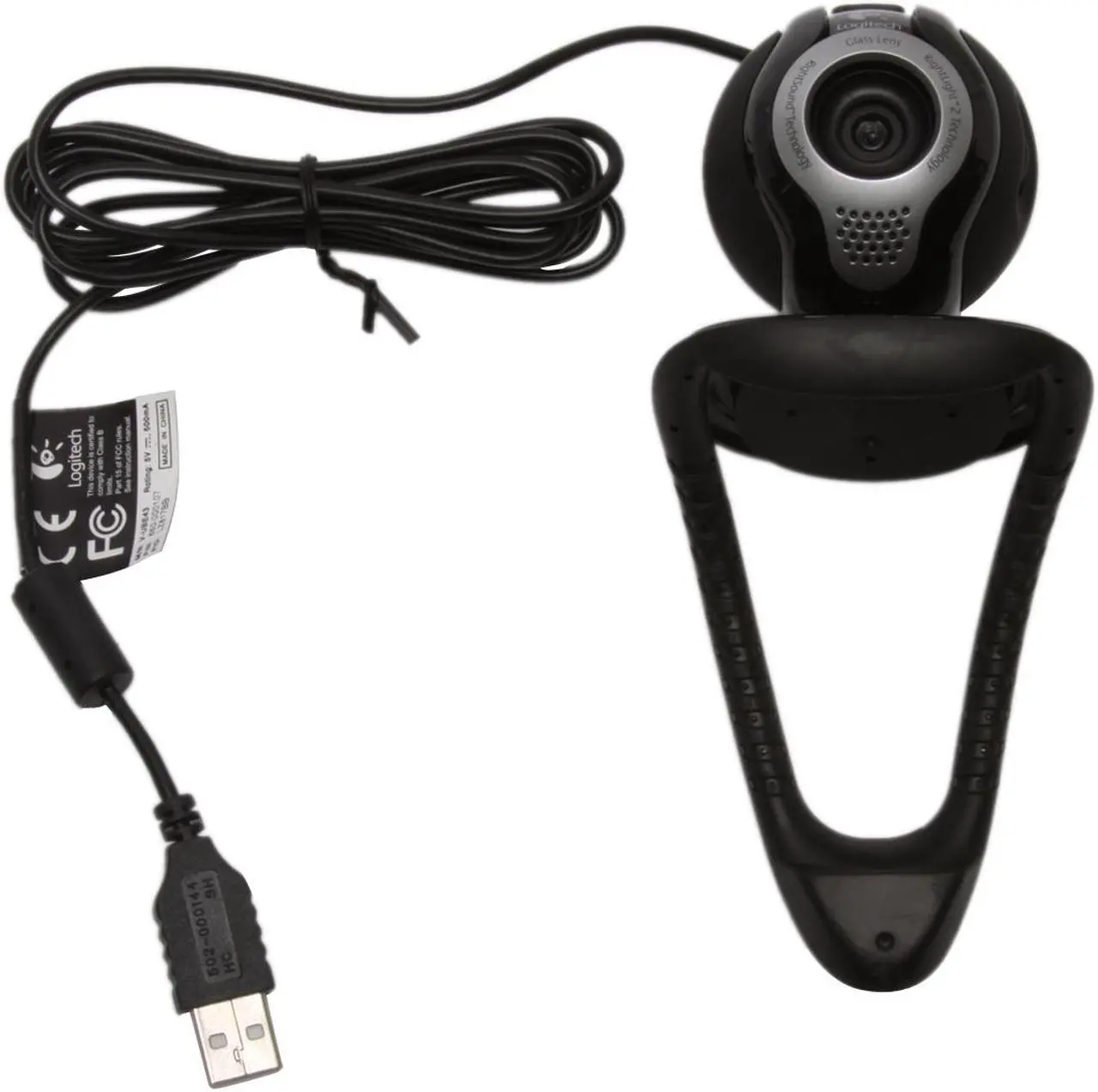 Logitech QuickCam Communicate Deluxe 1.3 M Effective Pixels USB WebCam ...