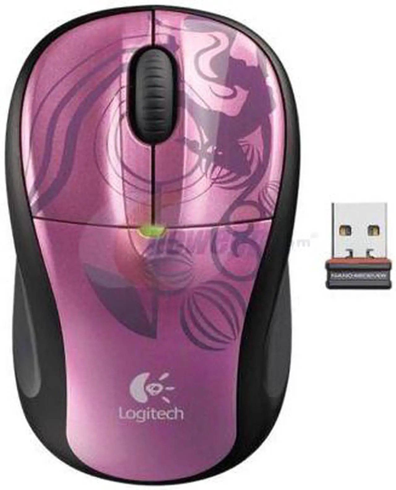 Logitech Wireless Mouse M305 Pink Balance RF Wireless Optical Mouse ...
