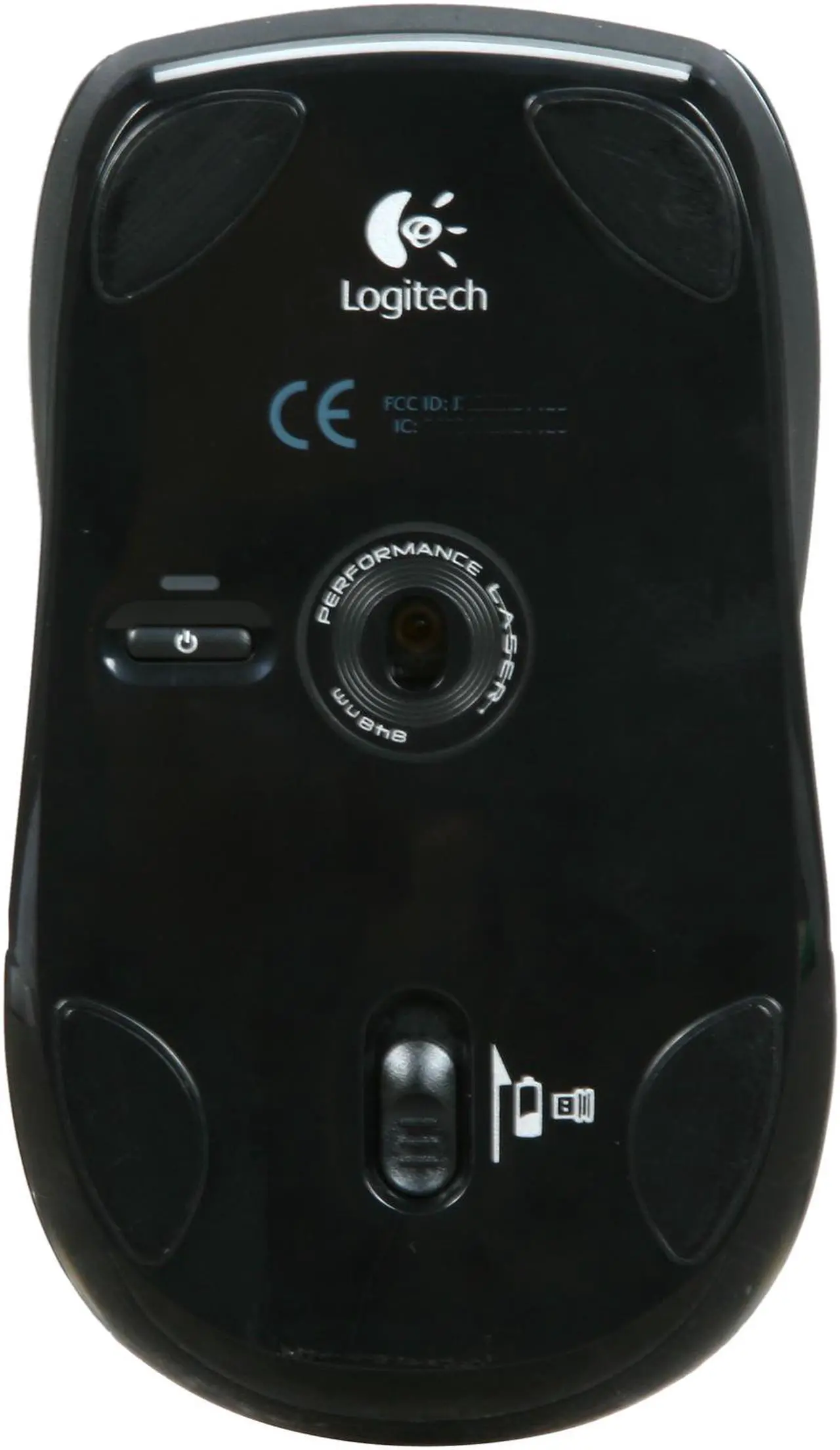 Refurbished: Logitech V450 Nano Red Cordless Laser Mouse for Notebooks ...