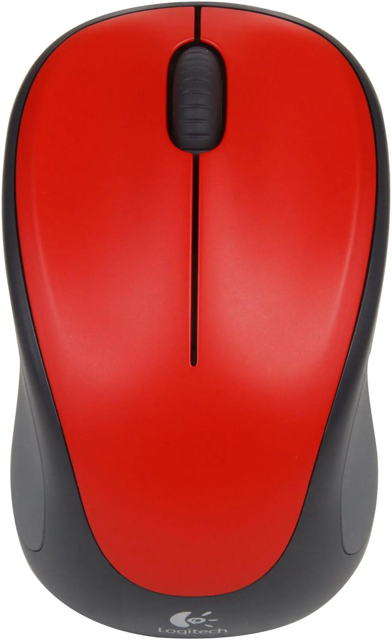 Refurbished: Logitech Recertified M315 Brick Red 1-Wheel USB RF ...