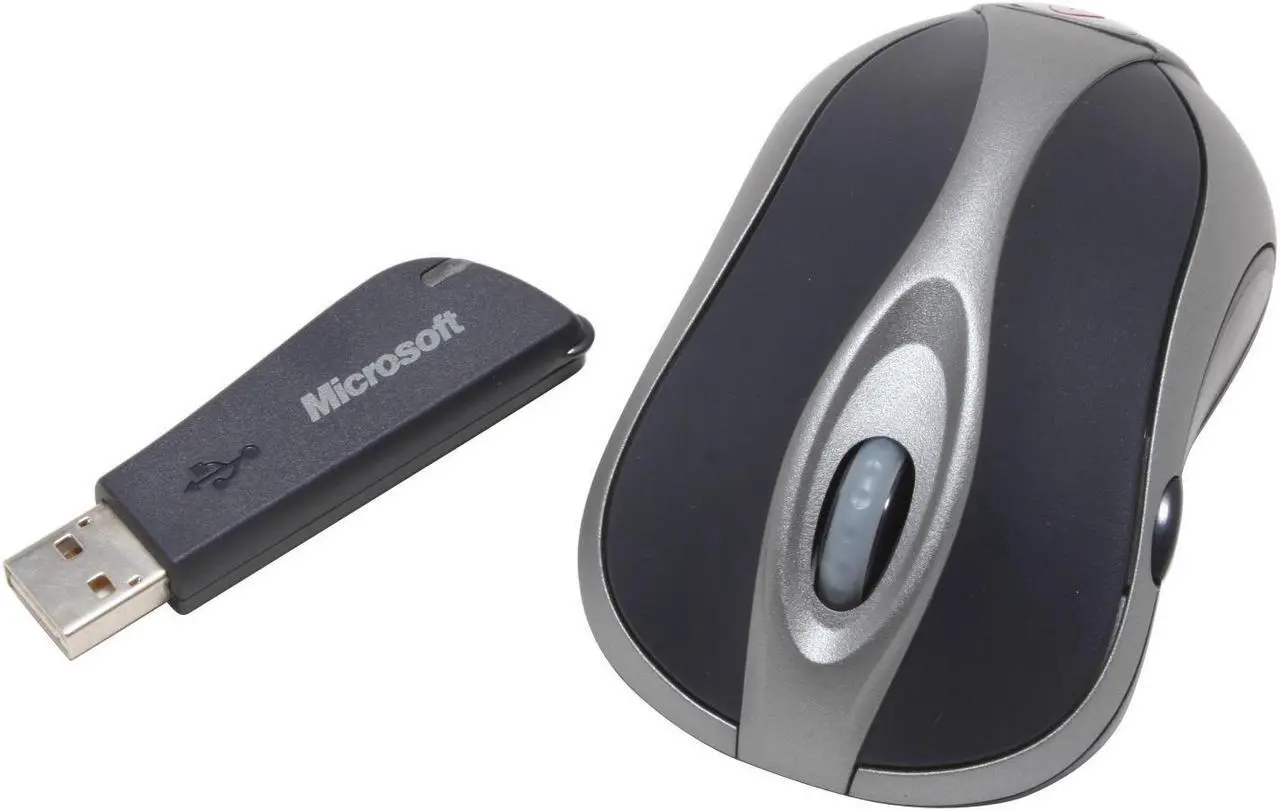 Microsoft Wireless Notebook Optical Mouse 4000 FA2-00001 2-Tone 4 ...