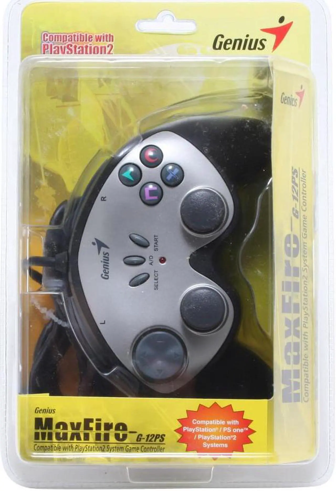 Genius MaxFire G-12PS Compatible With PS2 Game Controller - Newegg.com