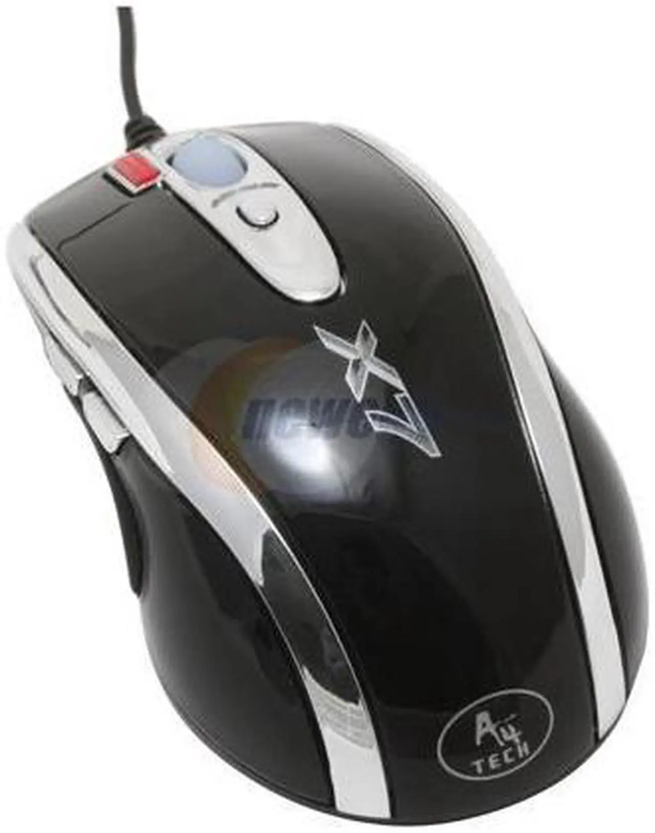 A4Tech X-718F Black & Silver Wired Optical Gaming Mouse - Newegg.com