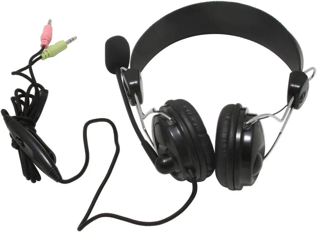 A4Tech HS-7P Circumaural Stereo Headset - Newegg.com