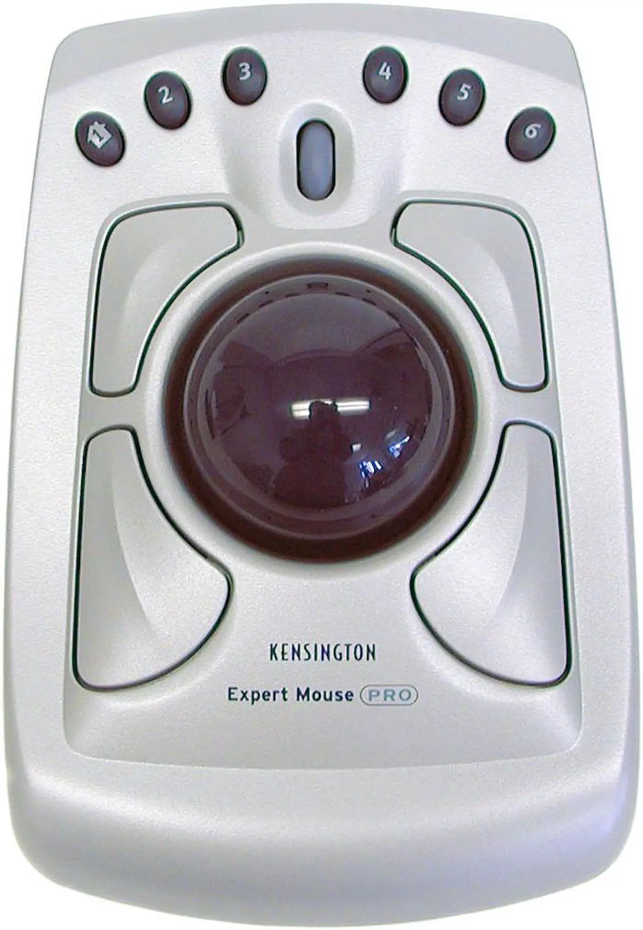 Kensington Expert Mouse Pro Trackball Wireless 64245 Silver Trackball ...