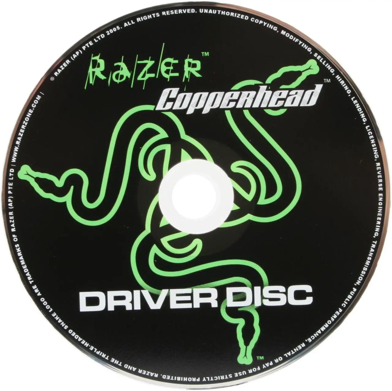 RAZER RZ01-00050200-R2M1 Anarchy Red Wired Laser Copperhead Mouse ...